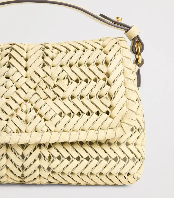 ANYA HINDMARCH Woven Leather Neeson Cross-body Bag