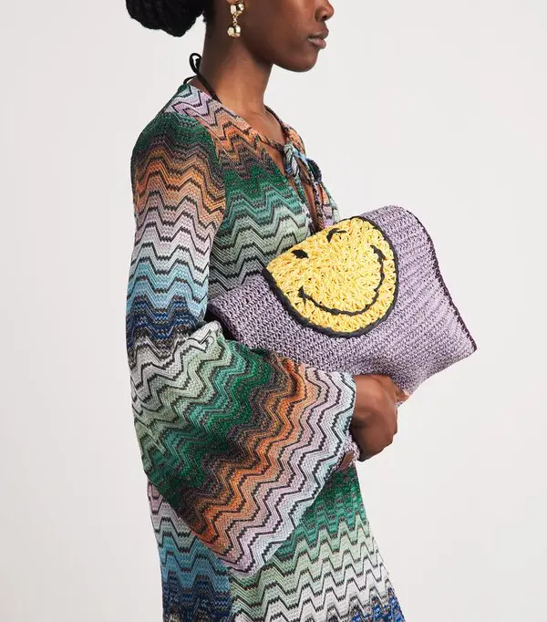 ANYA HINDMARCH Paper Woven Wink Tote Bag
