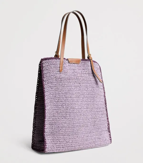 ANYA HINDMARCH Paper Woven Wink Tote Bag