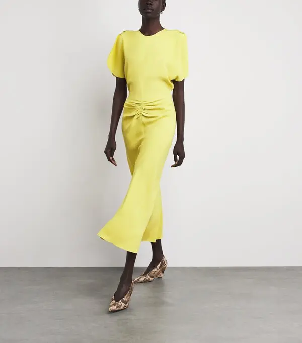 Victoria Beckham Cady Bela Midi Dress