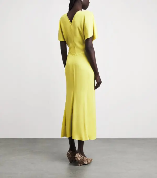 Victoria Beckham Cady Bela Midi Dress