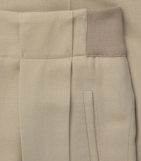 Victoria Beckham Pleated Tailored Trousers