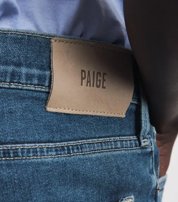 Paige Federal Slim Jeans - Blue