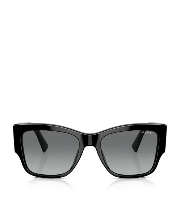 VOGUE Square Frame Sunglasses - Black