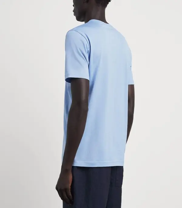 Sunspel Supima Cotton Classic T-shirt - Blue