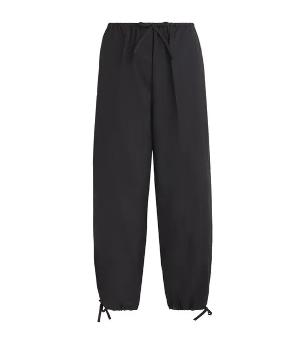 TOTEME Cotton Drawstring Trousers