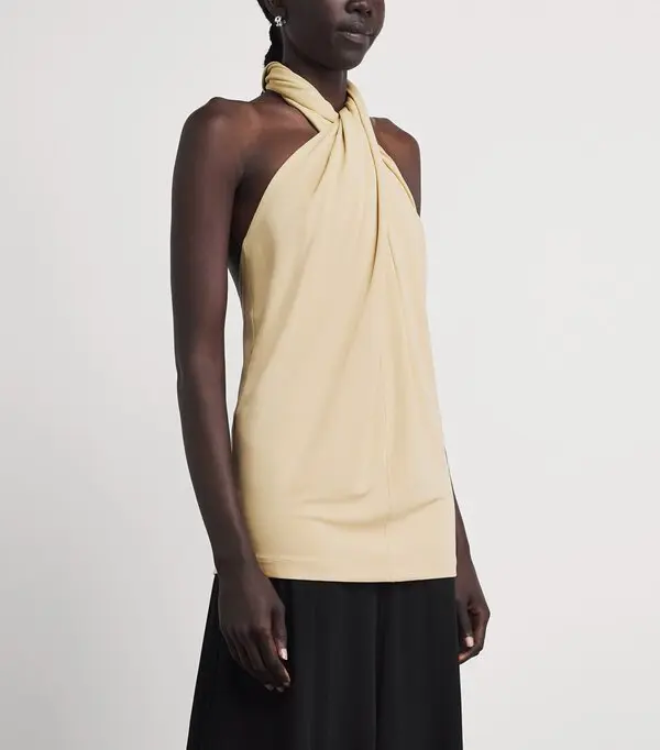 TOTEME Jersey Halterneck Top