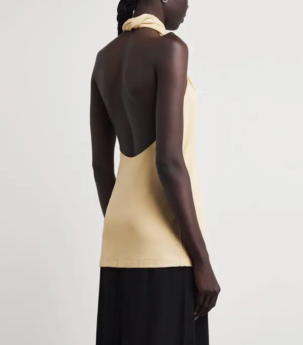 TOTEME Jersey Halterneck Top