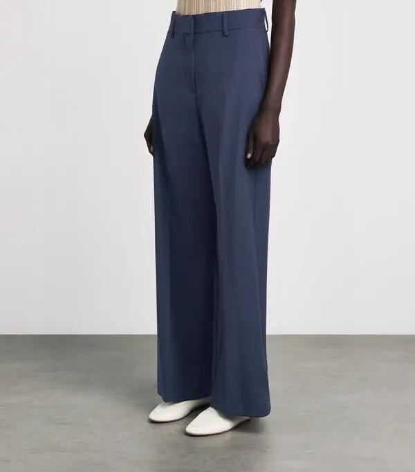 Max Mara Wool Wide-leg Trousers