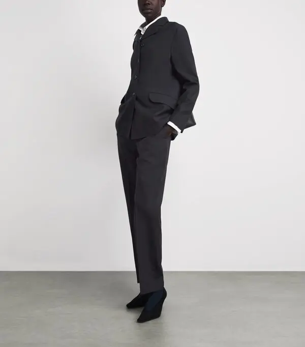 JIL SANDER Wool Gabardine Blazer