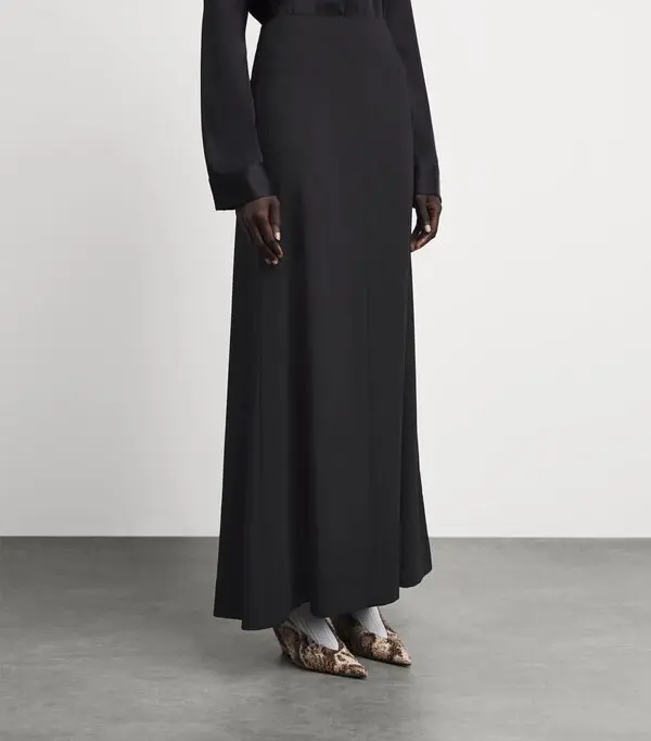 JIL SANDER Maxi Skirt With Back Split