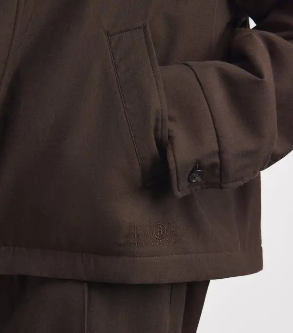 MAISON MARGIELA Virgin Wool-cotton Field Jacket