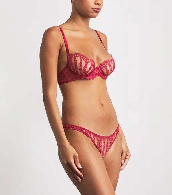 COCO DE MER Lace Renata Plunge Bra