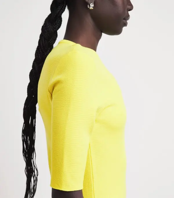Gabriela Hearst Short-sleeve Wool Sweater