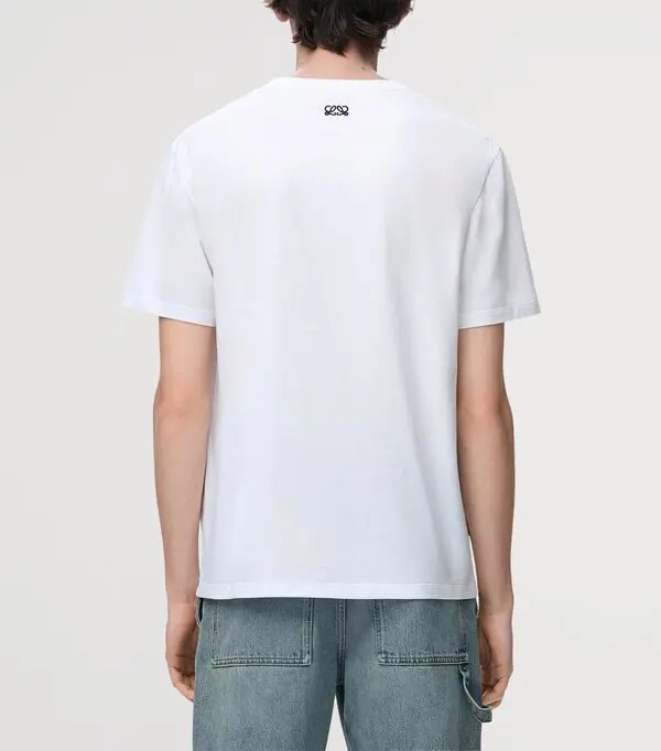 Loewe Logo Relaxed T-shirt - White