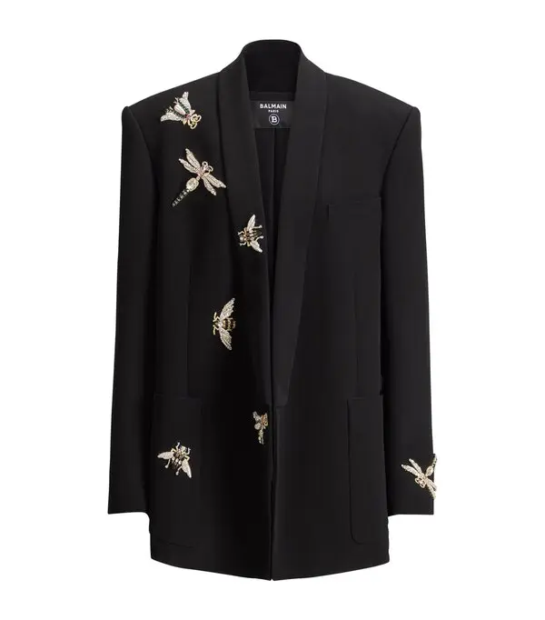 Balmain Embellished Insect Blazer