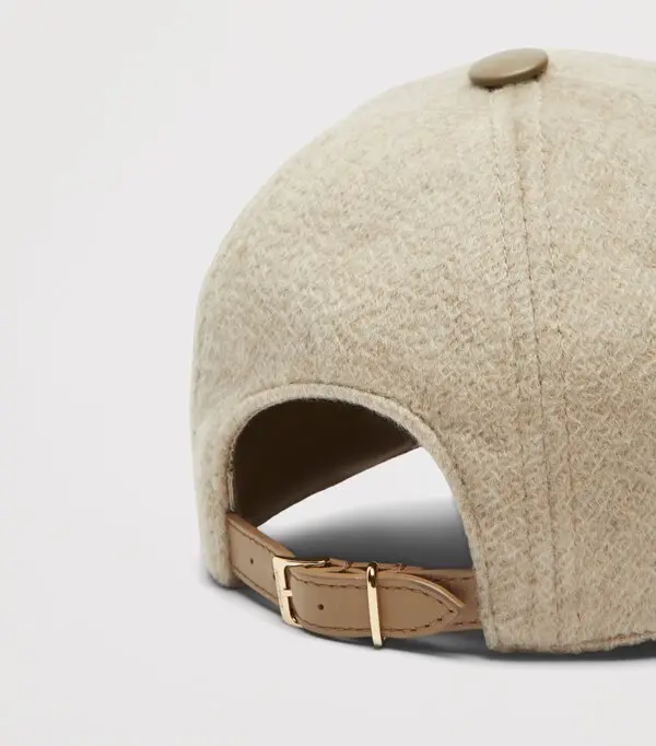Max Mara Monogram Baseball Cap