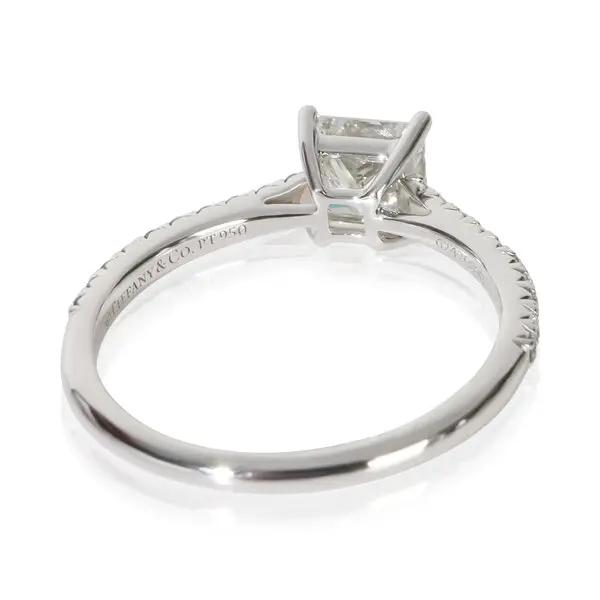 Tiffany & Co. 0.83 Carat Princess Diamond Novo Engagement Ring