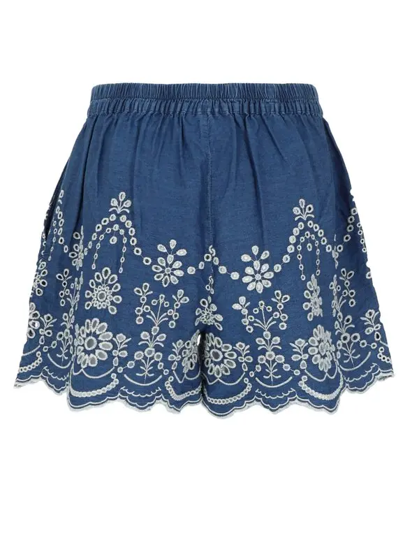 MC2 SAINT BARTH Shorts "amani" In Chambray