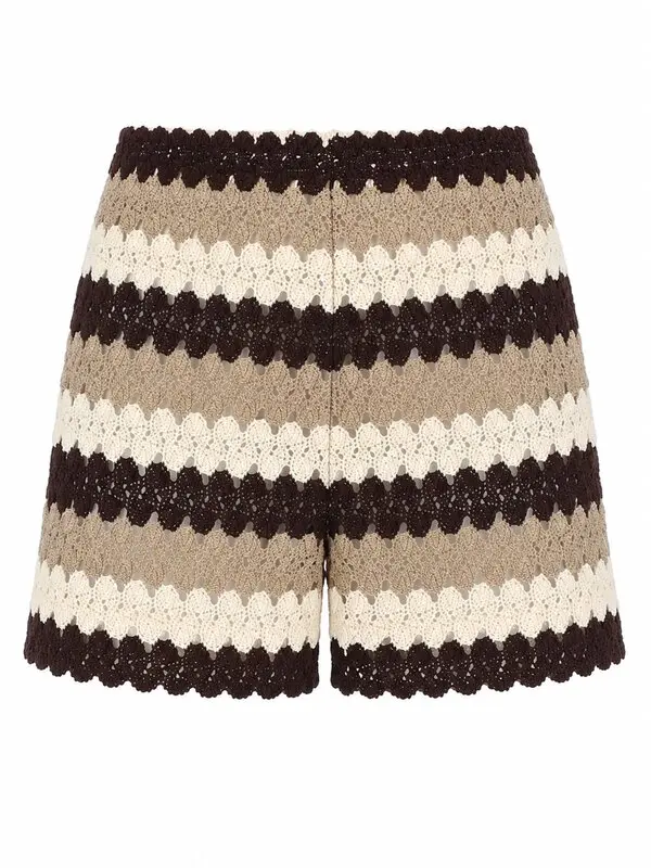 MC2 SAINT BARTH Shorts In Cotone Crochet