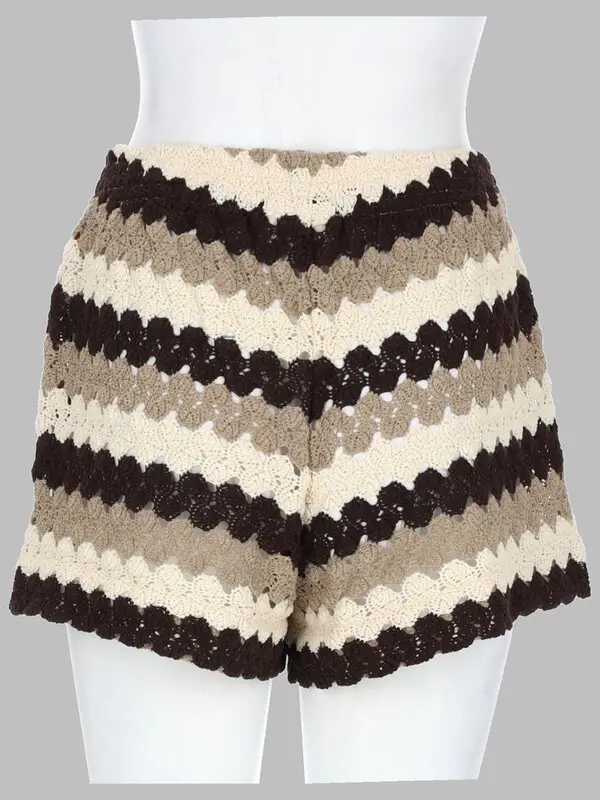 MC2 SAINT BARTH Shorts In Cotone Crochet