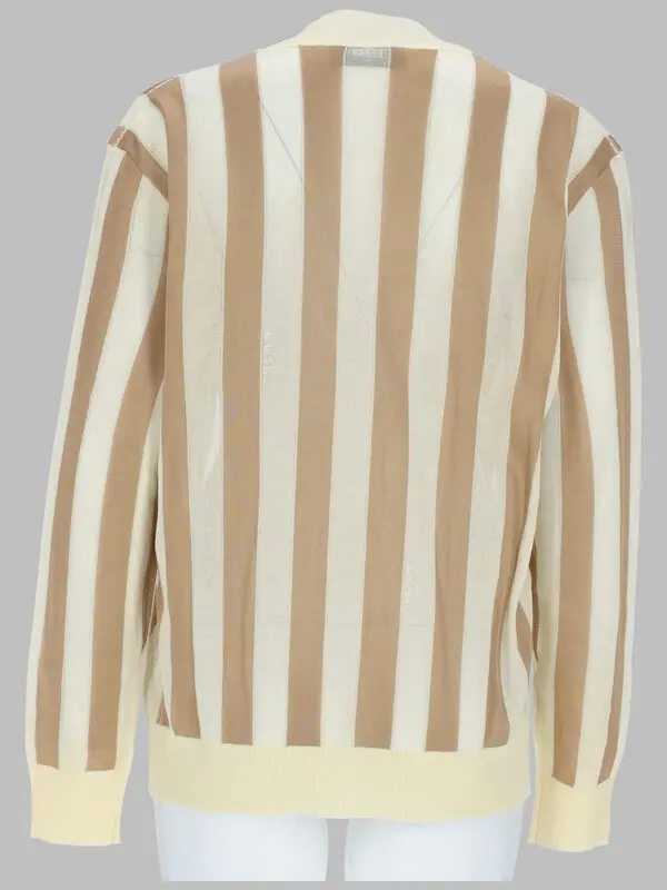 Fendi Striped Silk Maglia