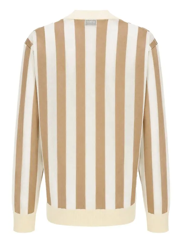 Fendi Striped Silk Maglia