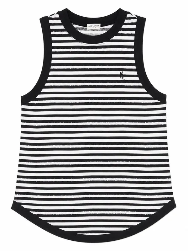 Saint Laurent Cassandre Tank Top - Multicolour