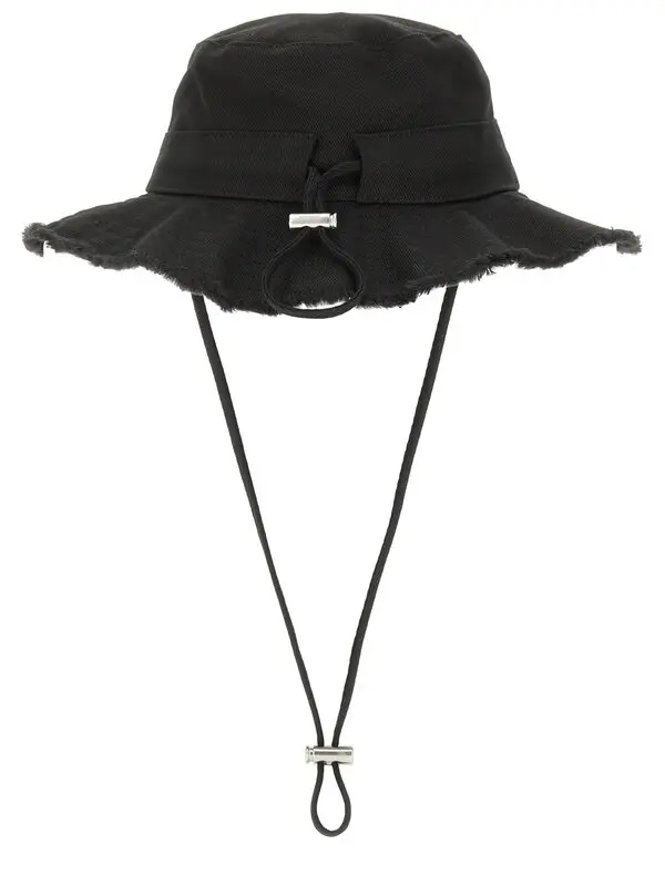 Jacquemus Artichaut" Bucket Hat - Black