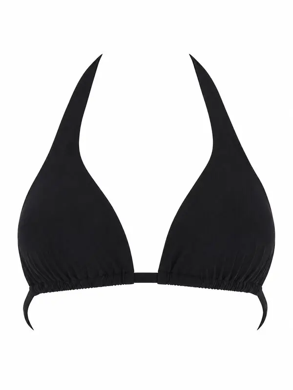 Dolce & Gabbana Padded Triangle Bikini Top - Black