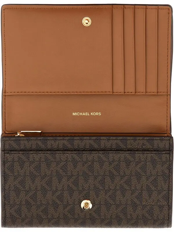 Michael Kors Portafoglio "jet Set" Con Logo