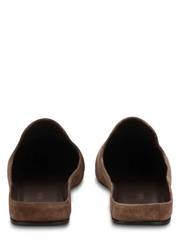 Max Mara Mule "tessile" In Crosta