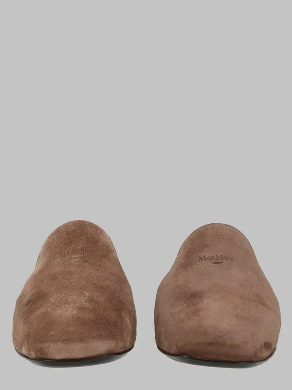 Max Mara Mule "tessile" In Crosta