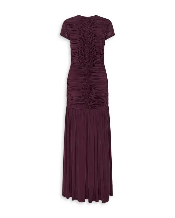 ROTATE BY BIRGER CHRISTENSEN Gathered Maxi Dress