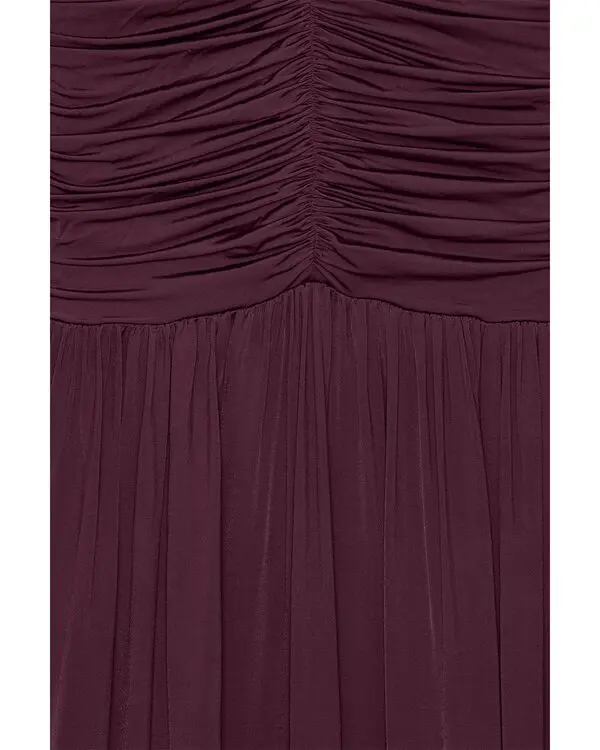 ROTATE BY BIRGER CHRISTENSEN Gathered Maxi Dress