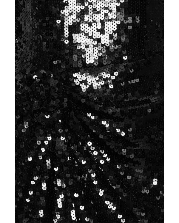 ROTATE BY BIRGER CHRISTENSEN Long Sleeve Sequin Mini Dress