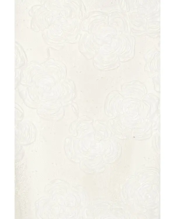 ROTATE BY BIRGER CHRISTENSEN Flower Mesh Tube Dress