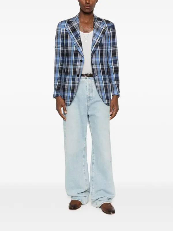 GABRIELE PASINI Checked Blazer