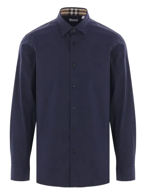 Burberry Ekd Logo Cotton Shirt