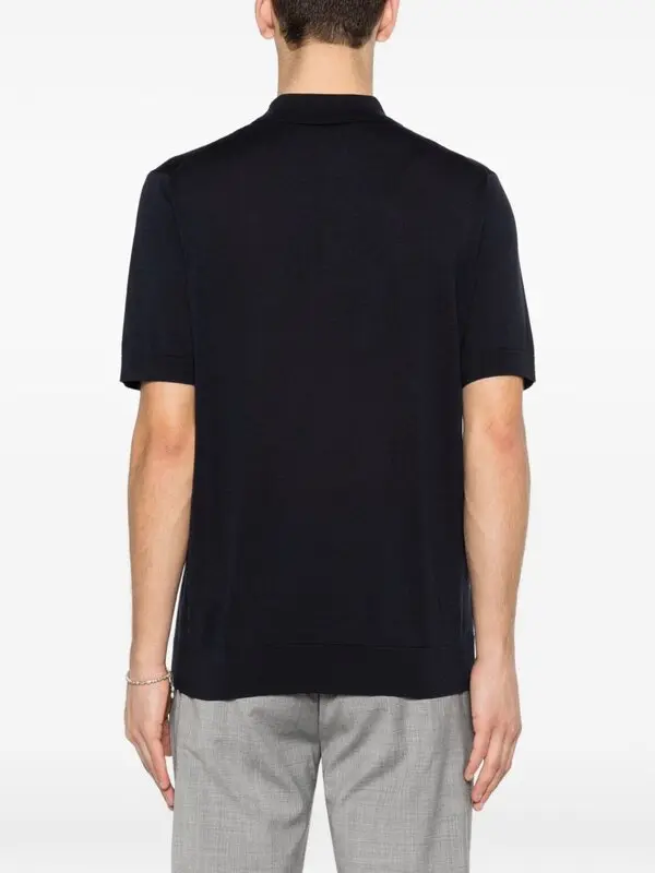 PAOLO PECORA Knitted Polo Shirt