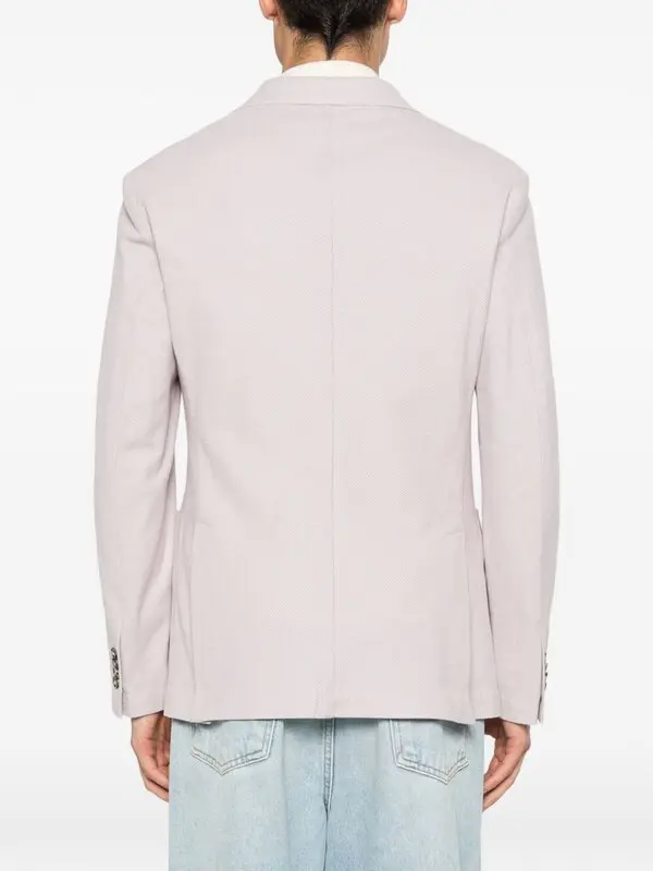 MANUEL RITZ Single-breasted Cotton Blazer