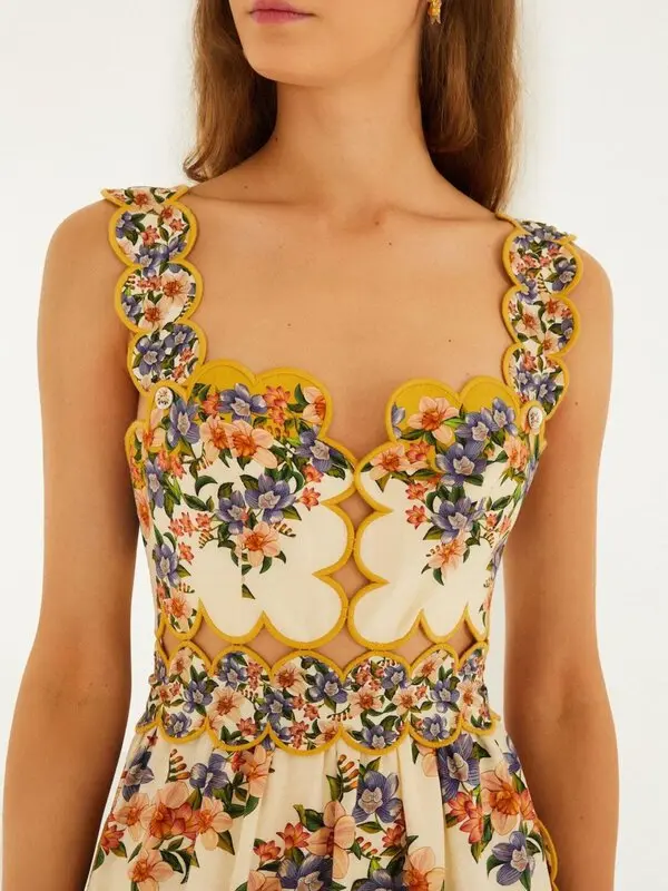 Farm Rio Hilo Dress Floral Maxi Dress