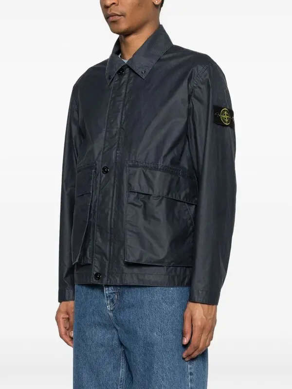 Stone Island Cotton Canvas Jacket