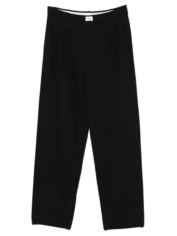 MAGLIANO Belted Cotton Trousers - Black