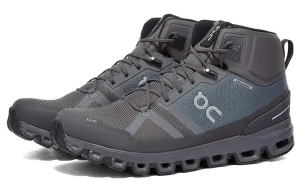 On Cloudrock Waterproof 'black Grey