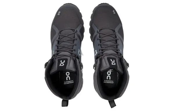 On Cloudrock Waterproof 'black Grey