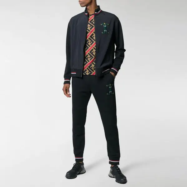 Fendi Ss21 Ff Pattern Printing Short Sleeve
