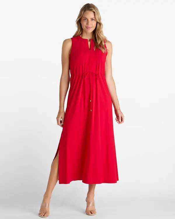 Jude Connally Bebe Dress Lightweight Jude Cloth - Red