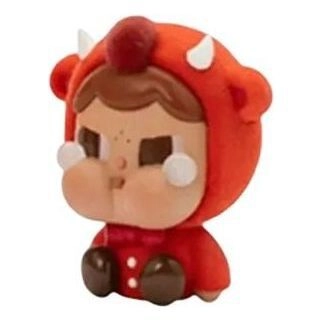 POP MART Crybaby Sad Zoo "the Moody Bull" Collectible Figure - Multi-color