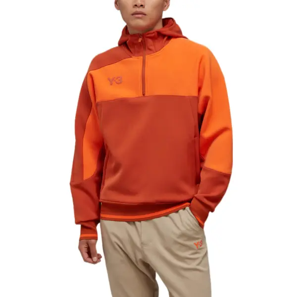 Adidas Logo Half-zip Hoodie